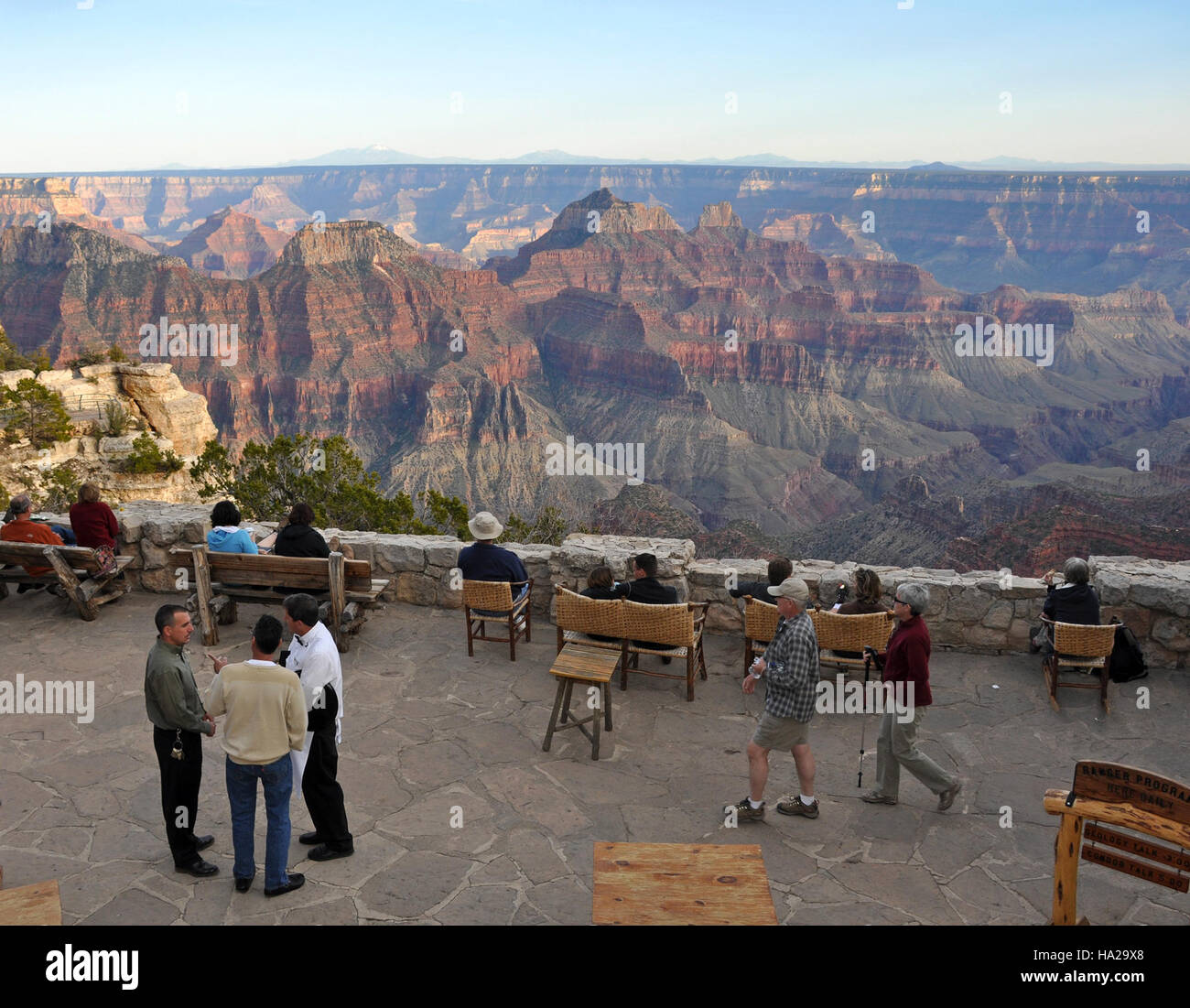 Grand Canyon Lodge, located on the North Rim of the Grand Canyon ...