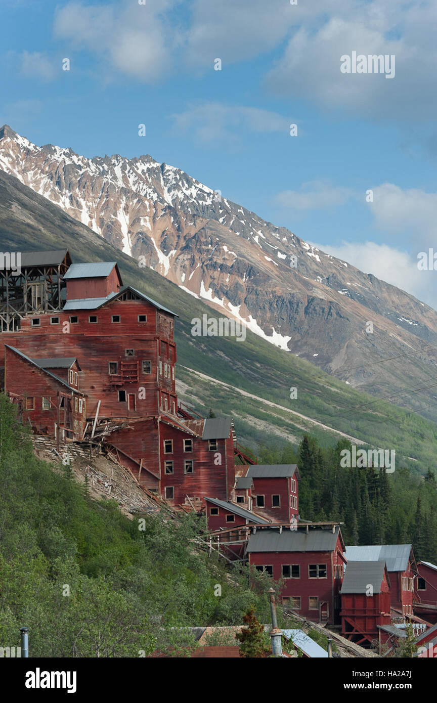 Kennicott is a historic town located in Wrangell-St. Elias National ...