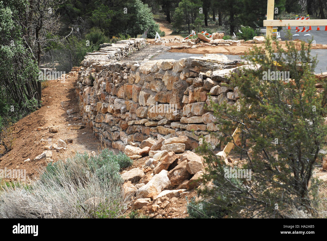 Masonry repairs at the Grand Canyon National Park to maintain ...