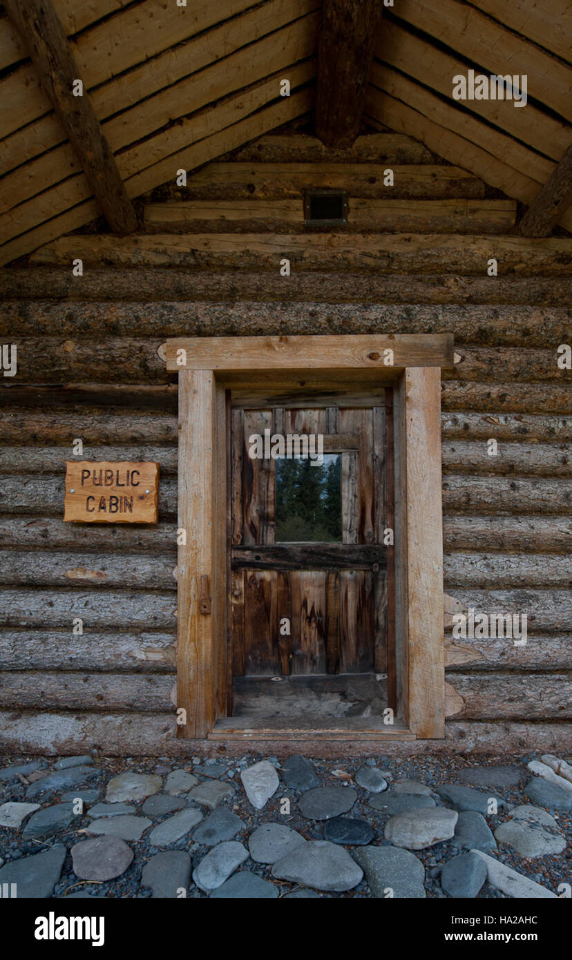 The cabin in Wrangell-St. Elias National Park offers a historic example ...