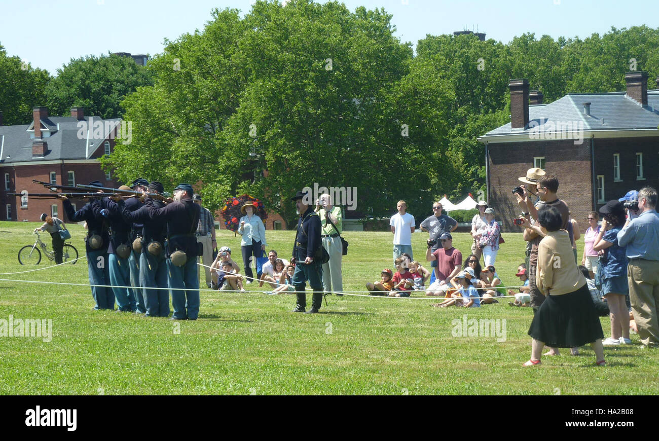 govislandnps 4730422947 Historic Weapons Demonstration with the NY ...