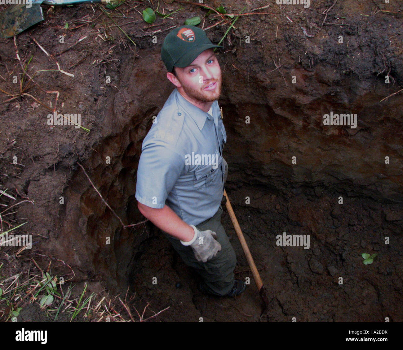 A photograph featuring Ranger Ben at Sandpoint, participating in a ...