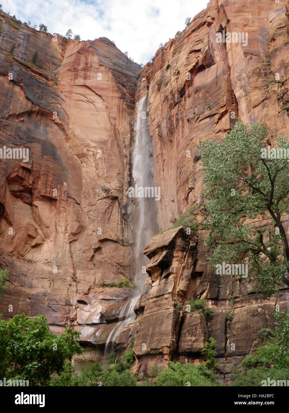 A stunning photograph of the waterfall located at the Temple of ...