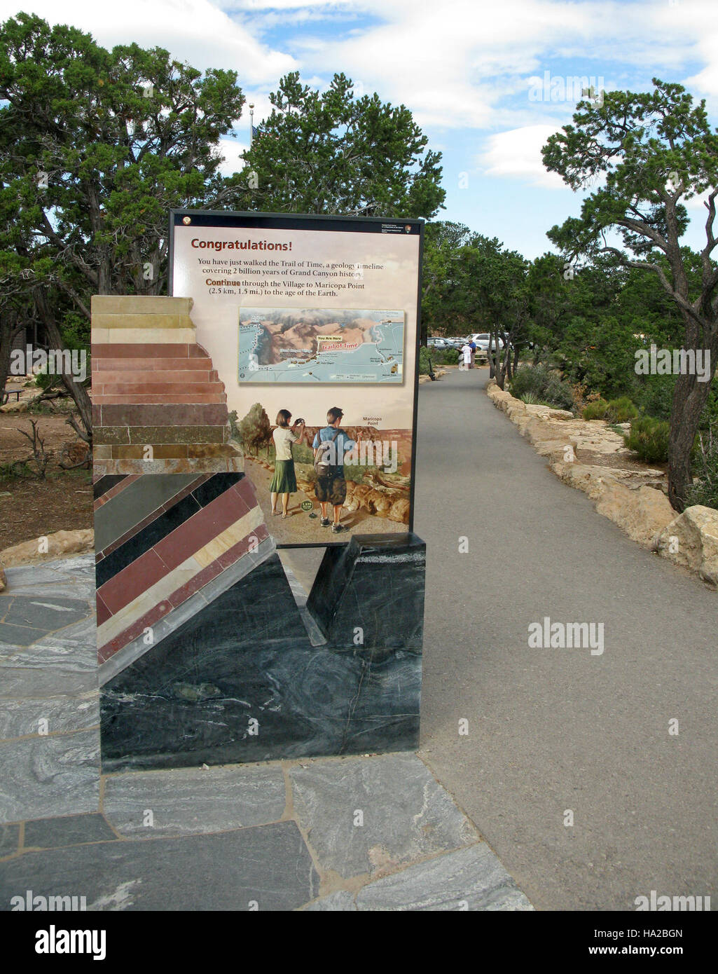 The Grand Canyon's Trail of Time presents an educational view of the ...