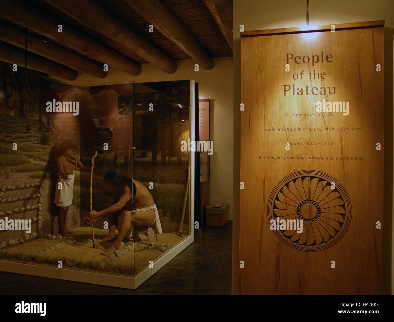 The People of the Plateau exhibit in Bandelier National Park showcases ...