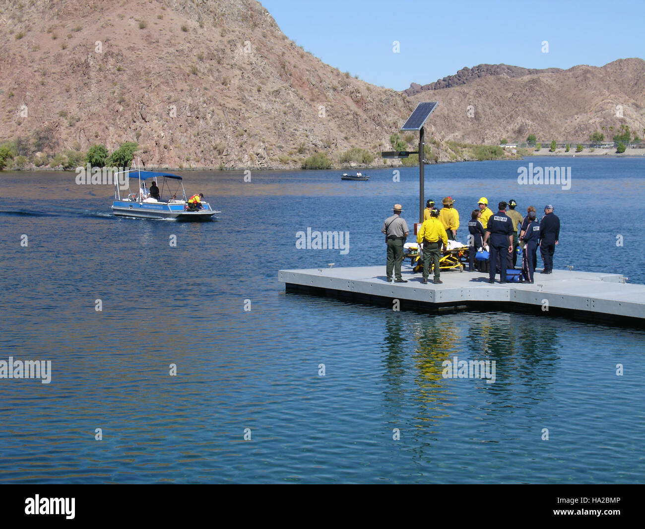 The incident on the Colorado River near Lake Mead involved a boat ...