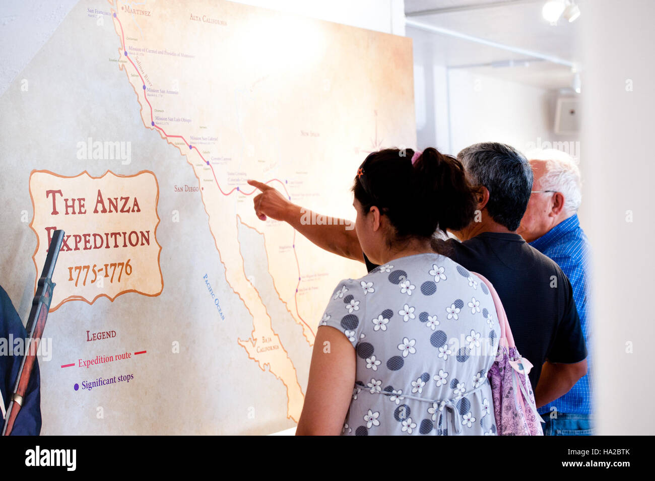 The Anza Trail Exhibit opening celebrates the history of the Juan ...