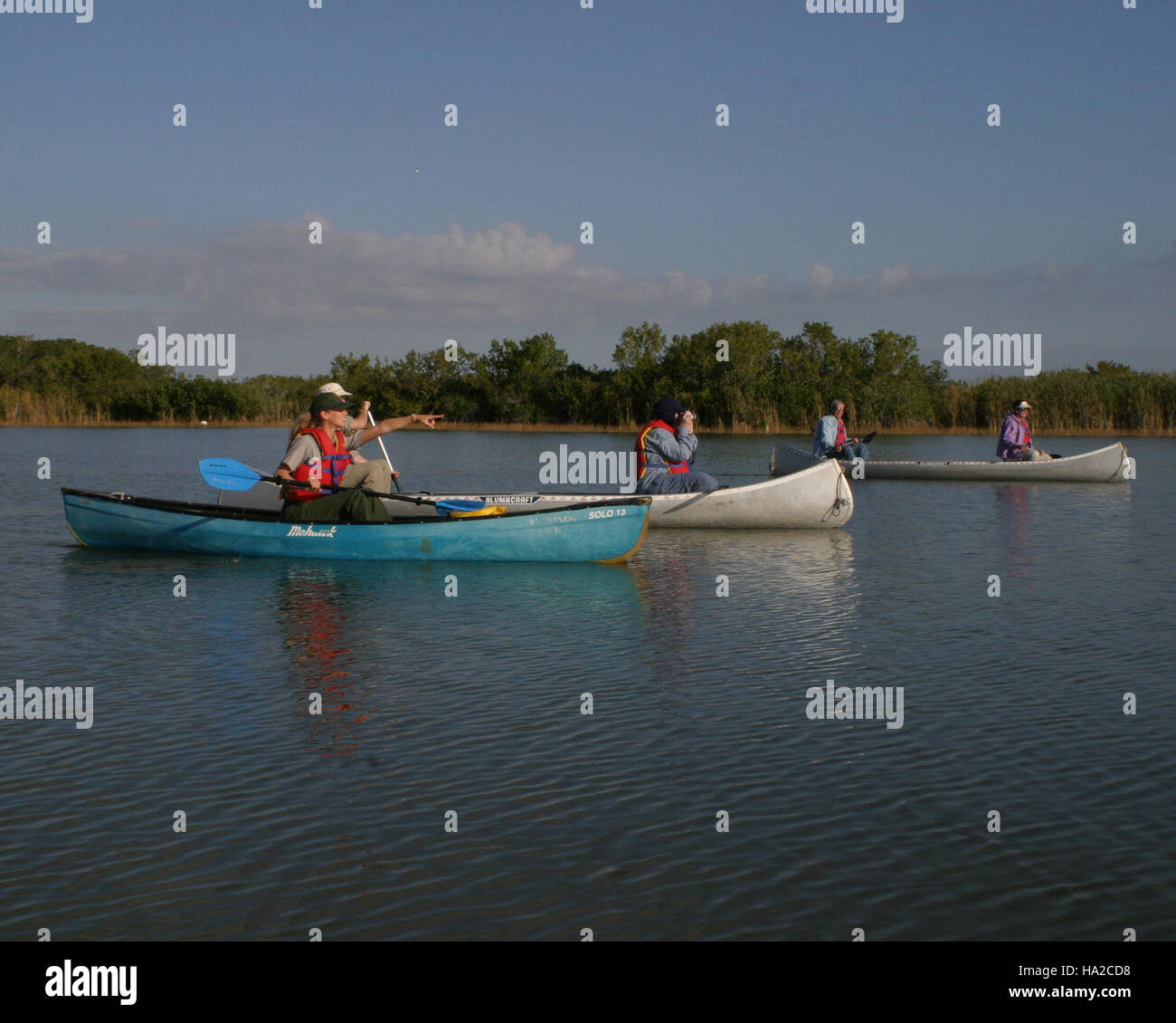 Ranger-guided canoe trips offer visitors a chance to explore the ...