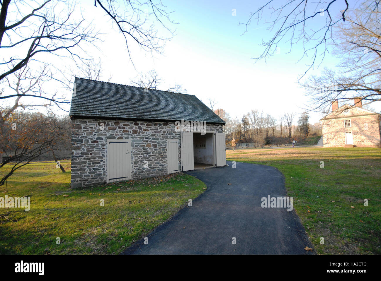 Valley Forge National Historical Park includes historical stables that ...