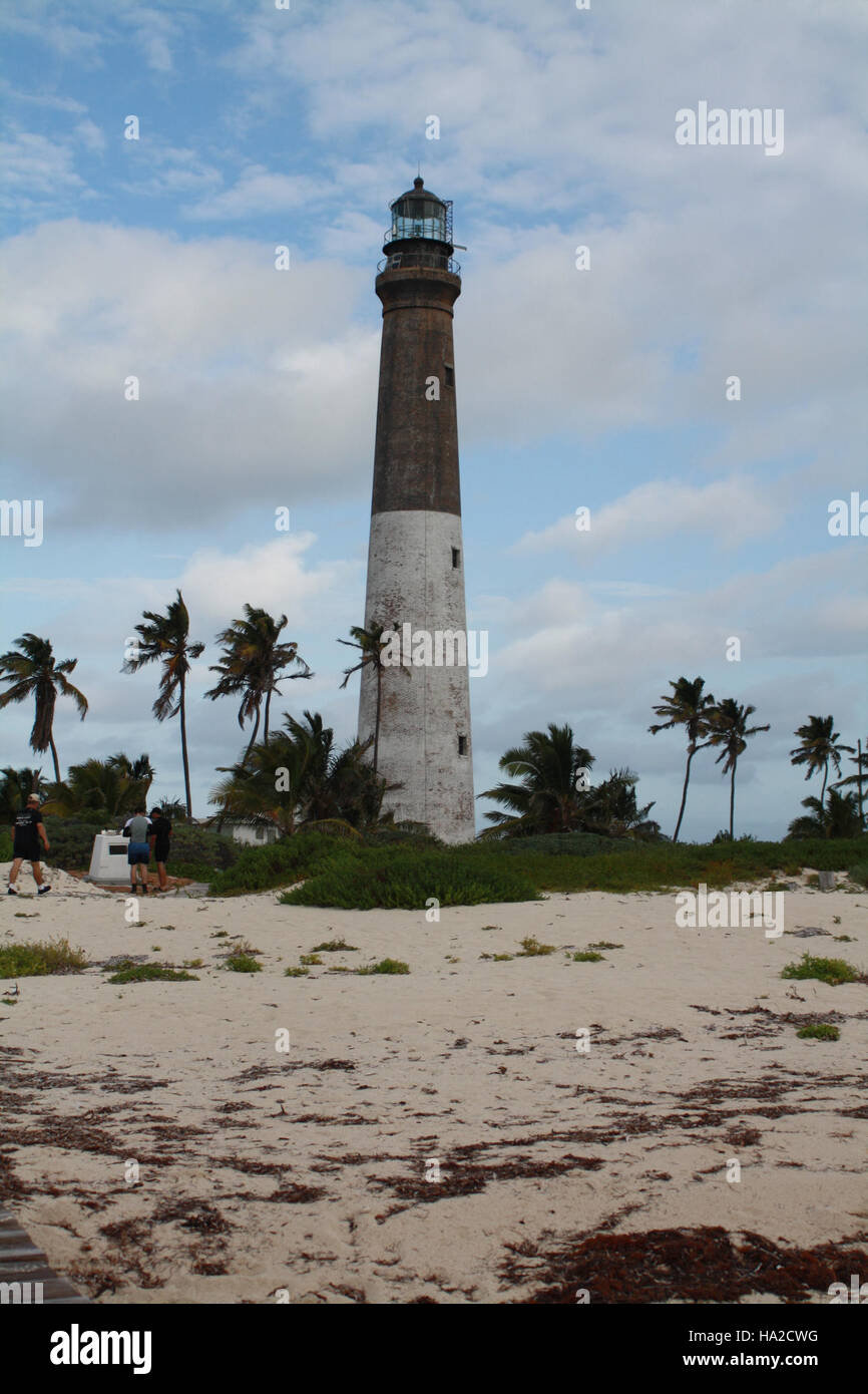 Loggerhead Key Lighthouse, located in the Dry Tortugas National Park ...