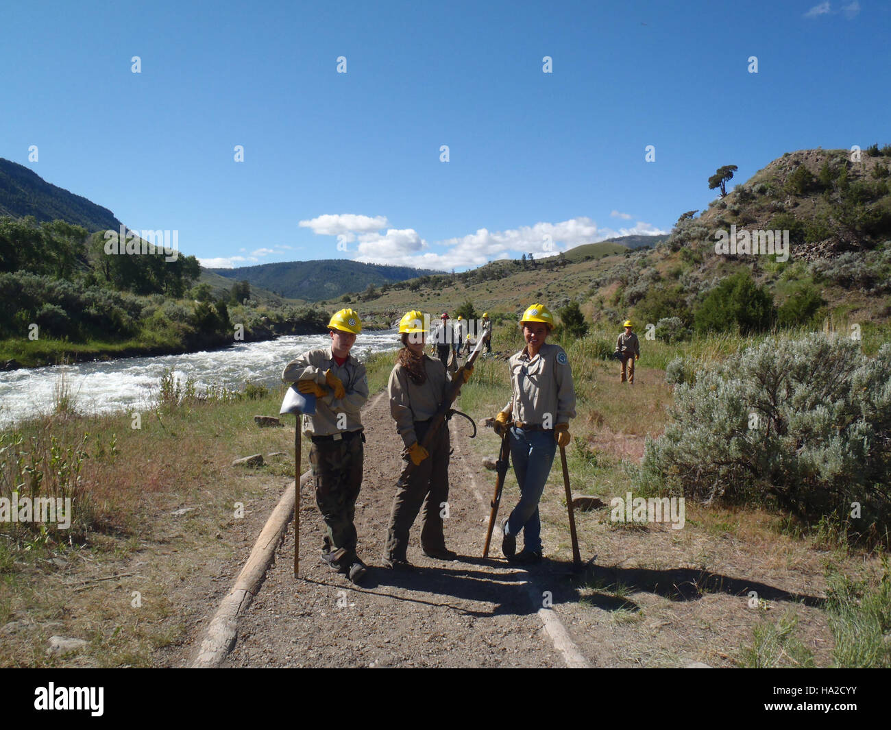 Yellowstone National Park’s Youth Conservation Corps (YCC) program ...