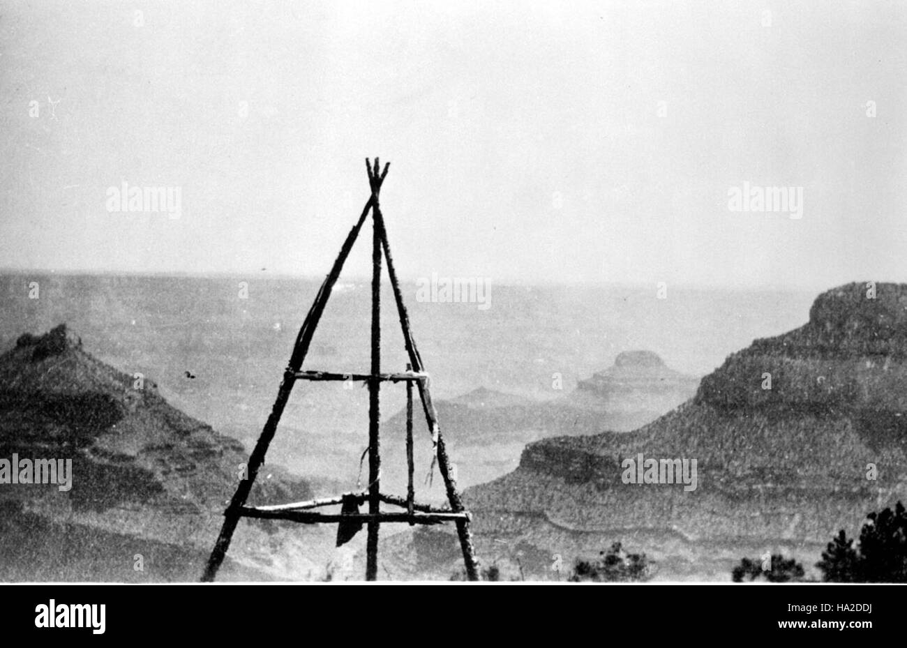 Tiyo Point at the Grand Canyon offers panoramic views of the canyon's ...