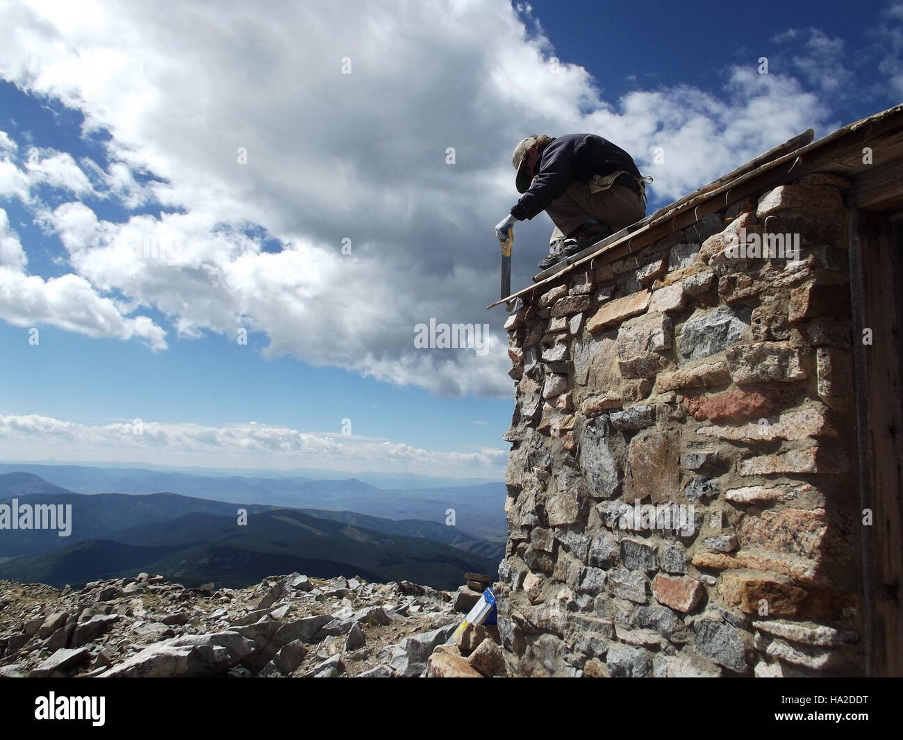 Volunteers contribute to the maintenance of the Fairview Peak Fire ...