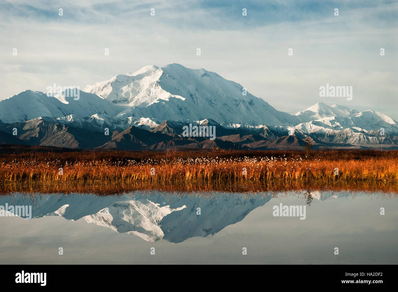 Denali, the highest peak in North America, is located in Alaska's ...