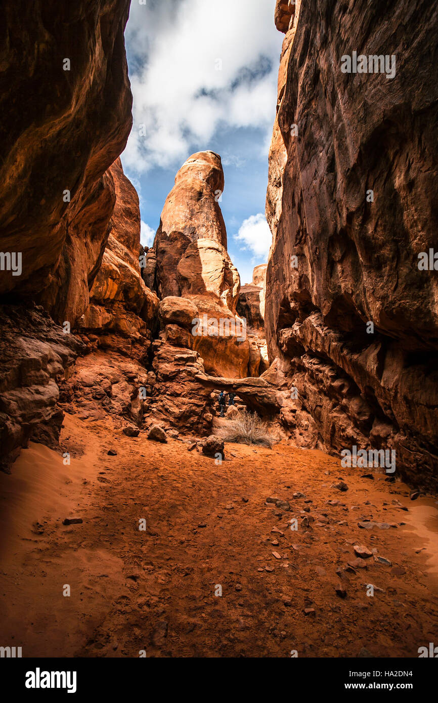 The Fiery Furnace in Arches National Park is a challenging and scenic ...