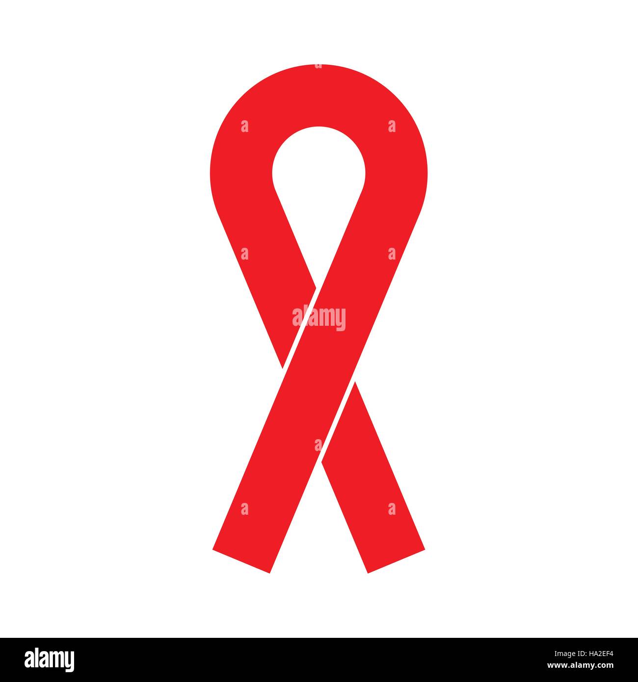AIDS awareness ribbon vector illustration Stock Vector Image & Art - Alamy