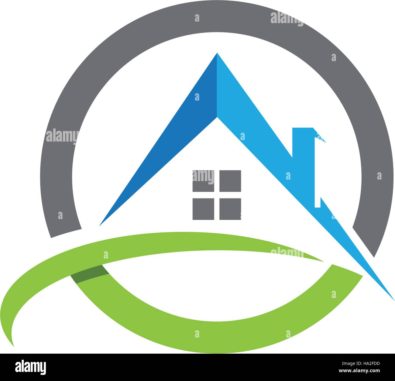 Home and Building Business Property Logo Template Stock Vector Image ...