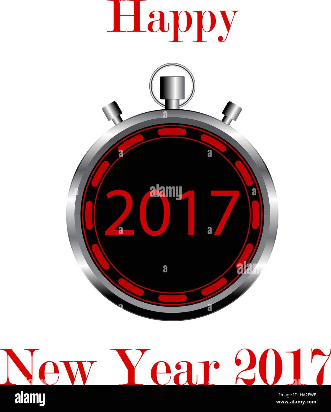 Happy new year 2017 Stock Vector Images - Alamy