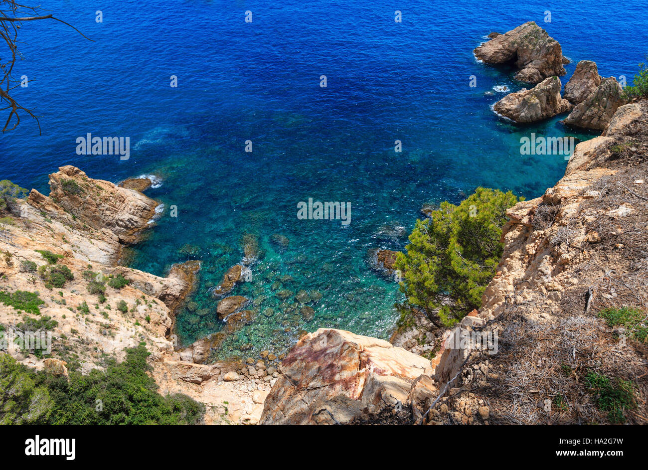 Spain view from above hi-res stock photography and images - Alamy
