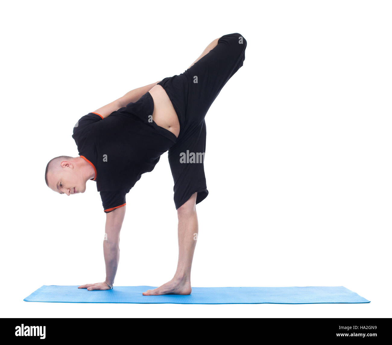 Keeping her balance Cut Out Stock Images & Pictures - Alamy