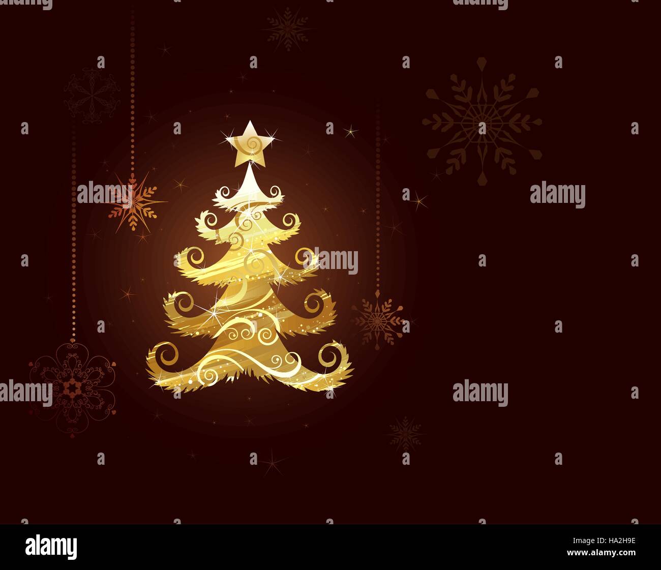 Shiny christmas decorations Stock Vector Images - Alamy