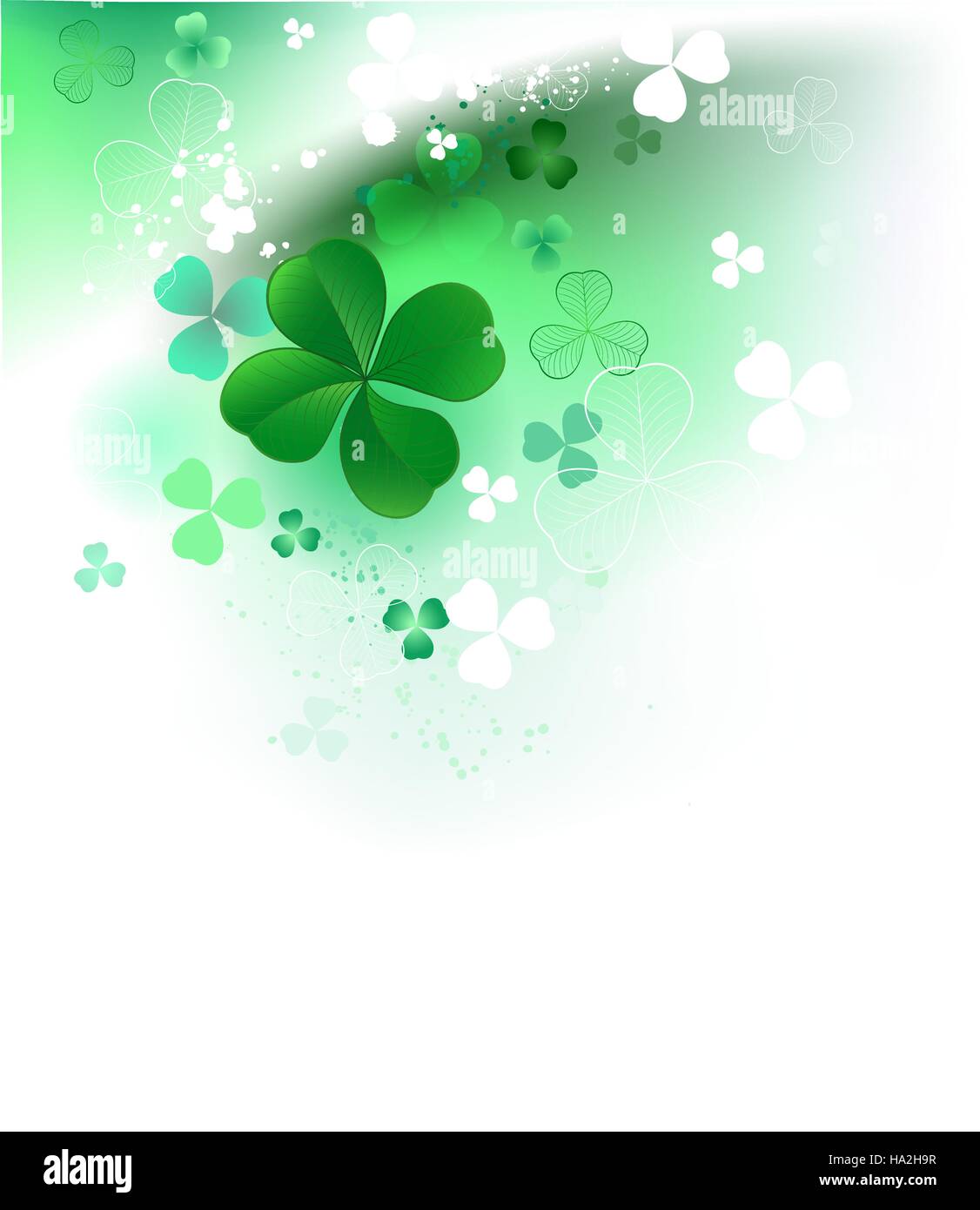 Shades green on computer Stock Vector Images - Alamy