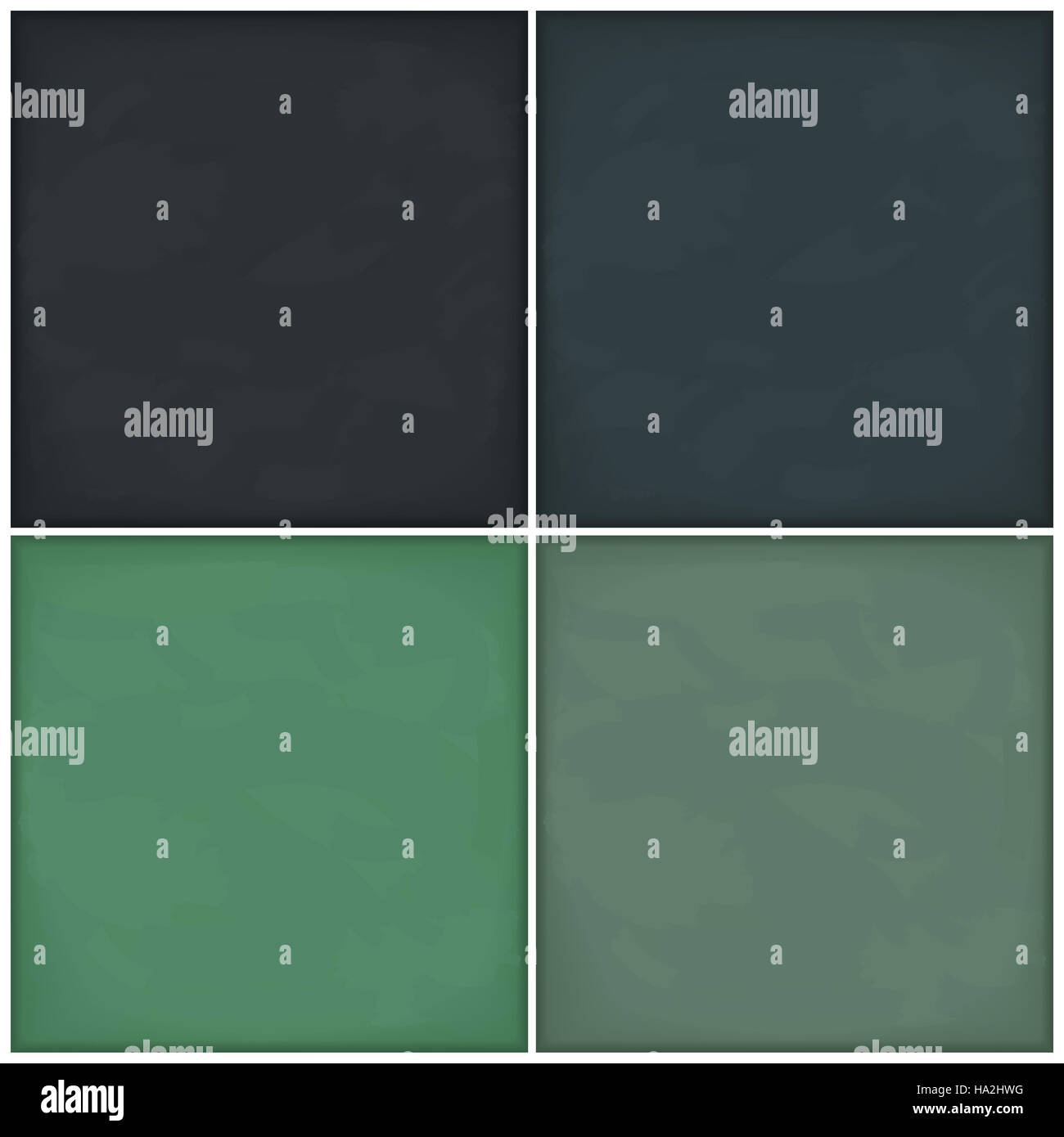 Four square blackboard backgrounds Stock Photo - Alamy