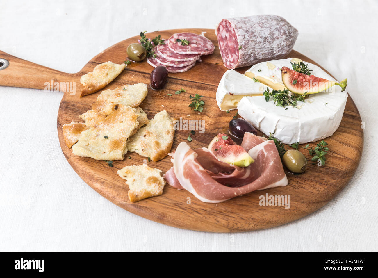 Charcuterie board cheese selection hi-res stock photography and images ...