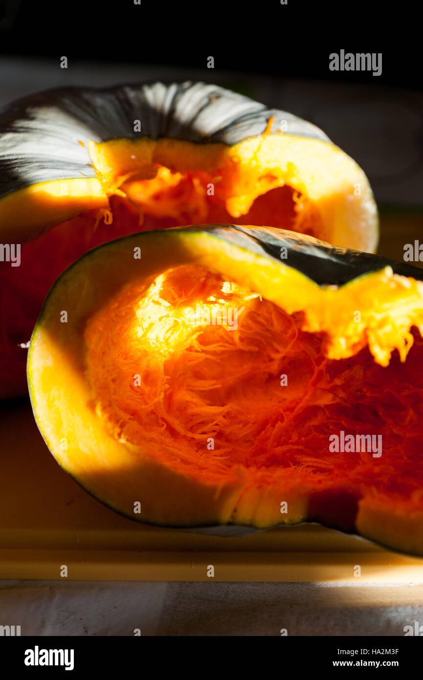 Queensland blue pumpkin Stock Photo - Alamy