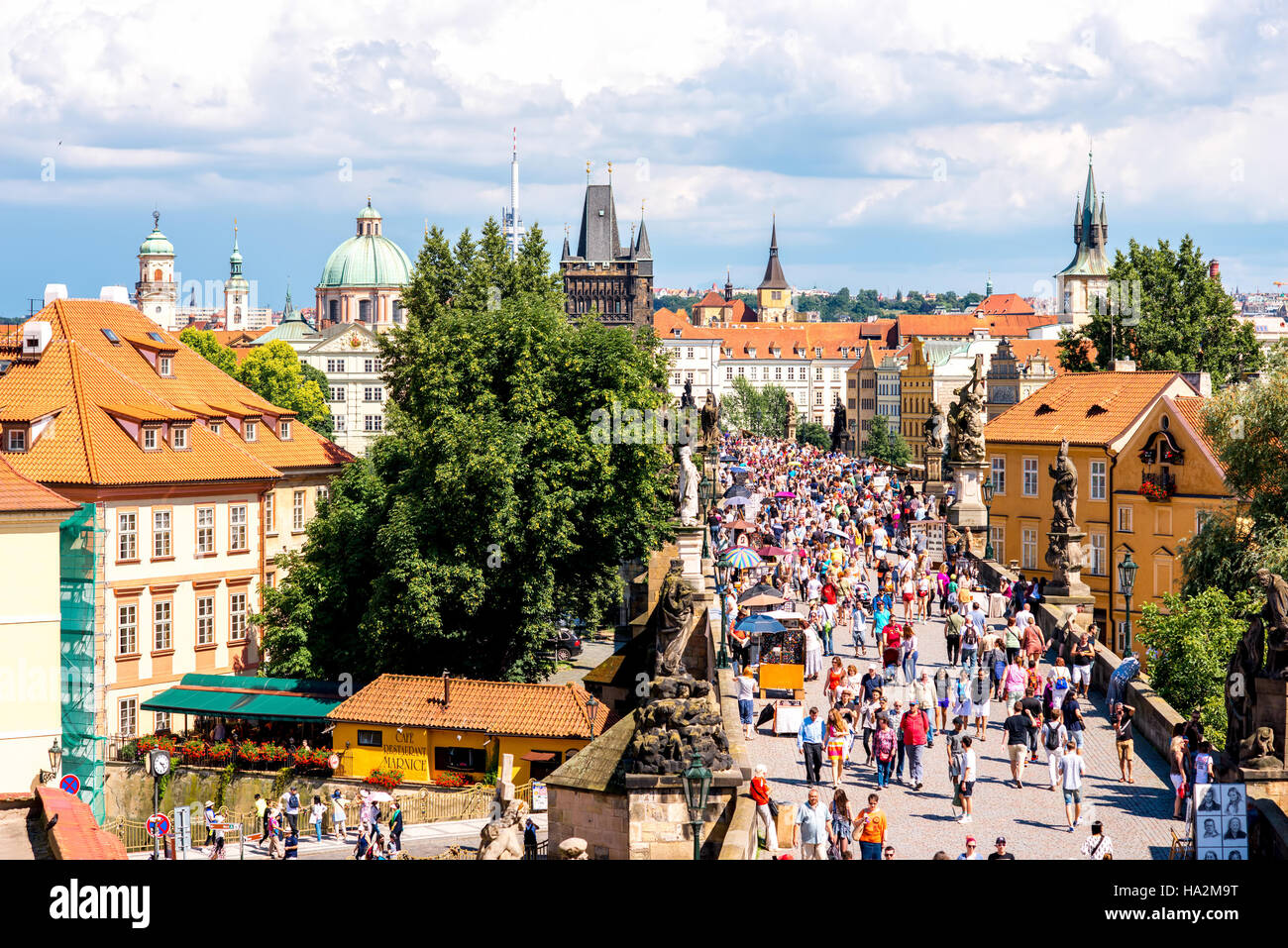 Prague cityscape view Stock Photo - Alamy