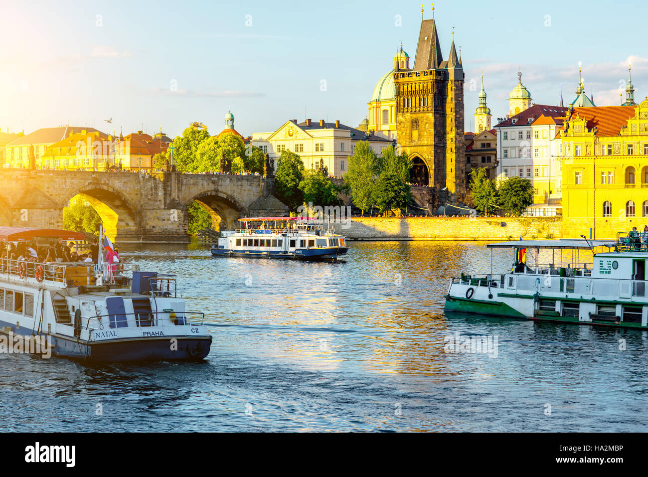 Prague cityscape view Stock Photo - Alamy