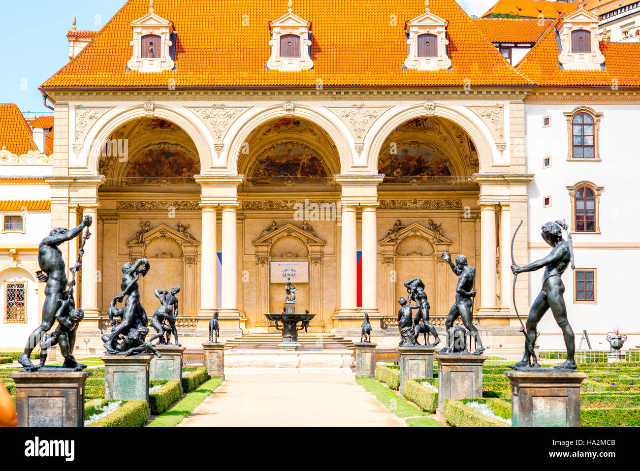 Czech republic waldstein palace hi-res stock photography and images - Alamy