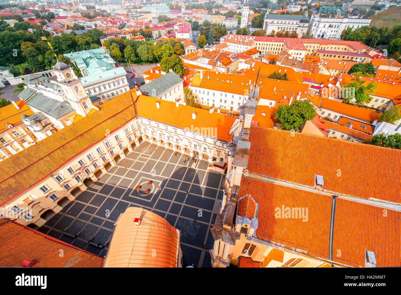 Vilnius university building Stock Photo - Alamy