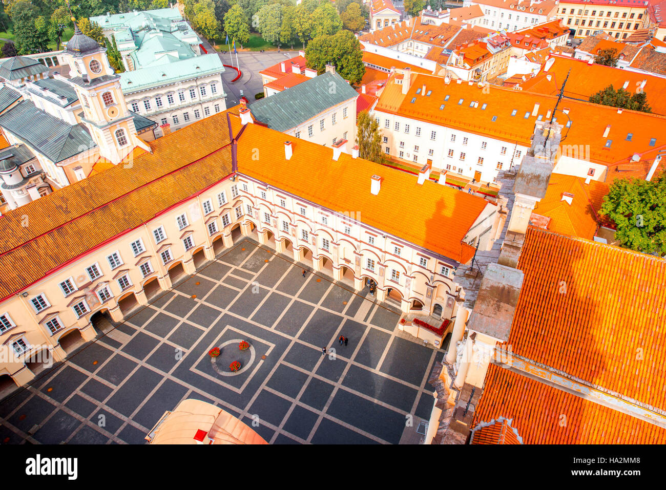 Vilnius university building Stock Photo - Alamy