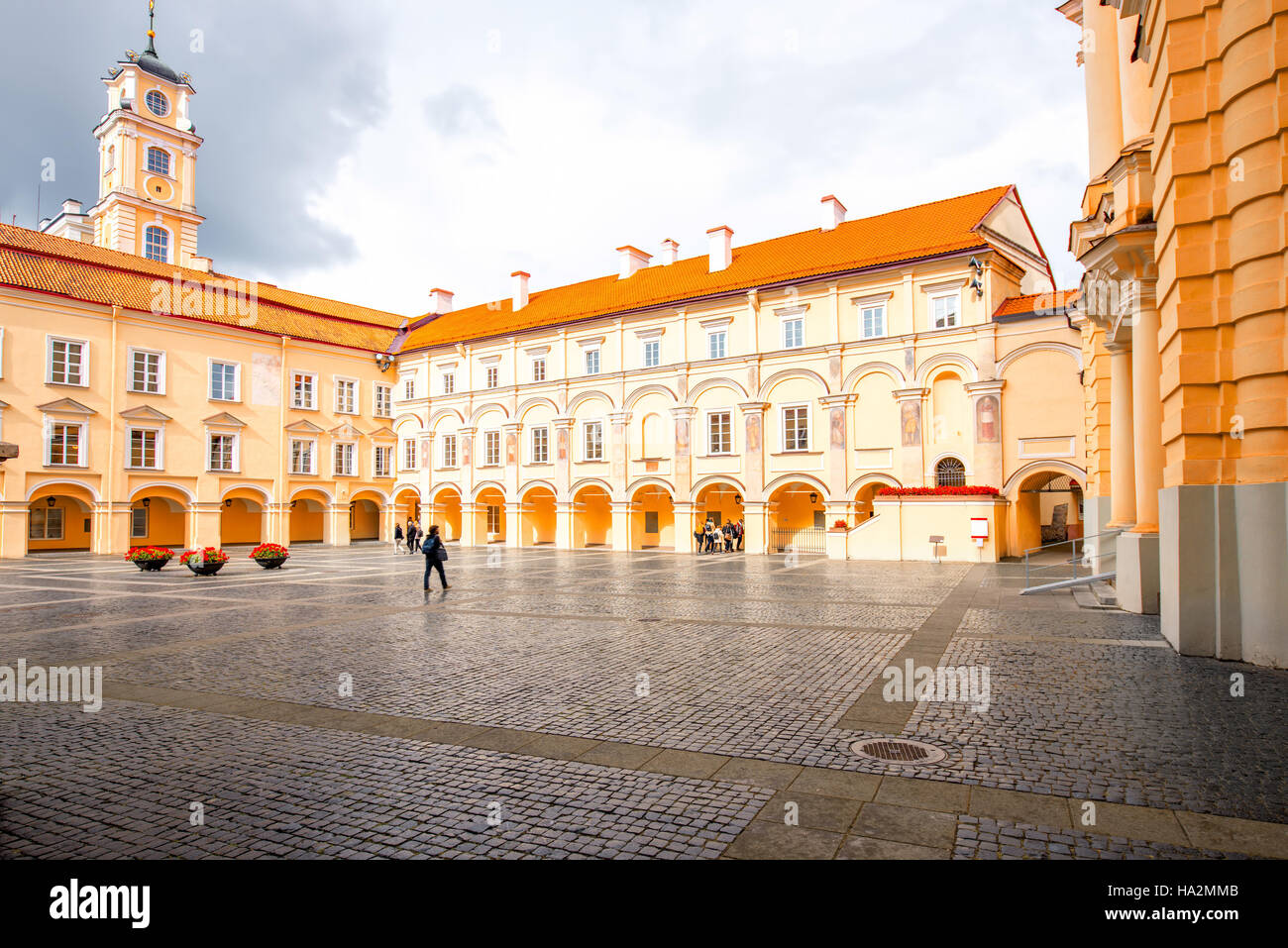 Vilnius university building Stock Photo - Alamy