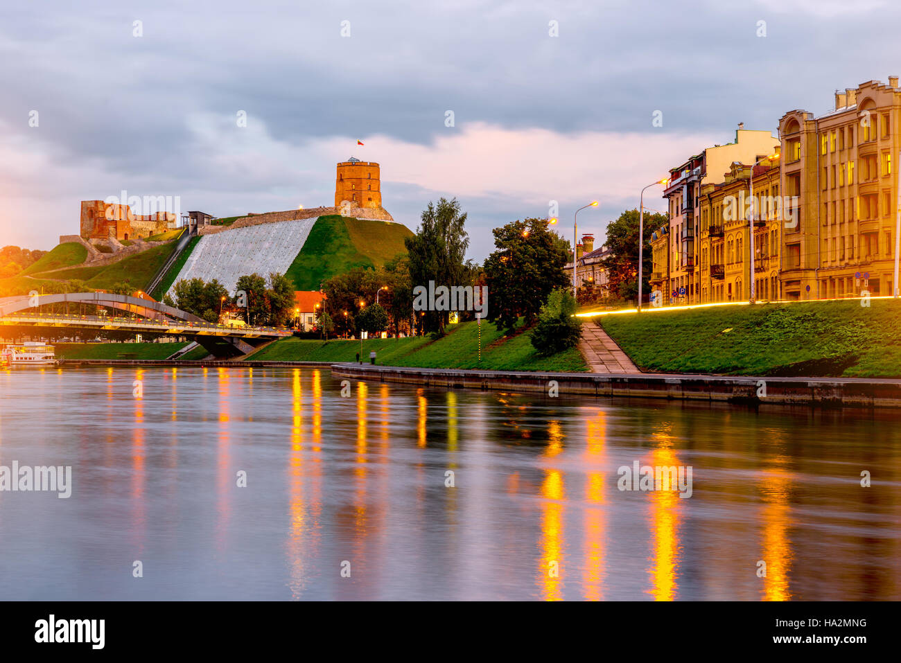 Vilnius landscape view Stock Photo - Alamy