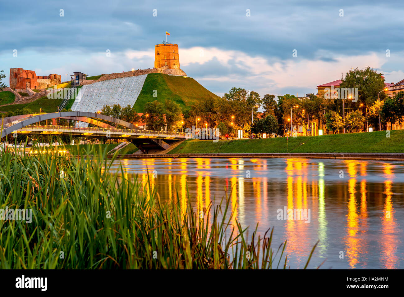 Vilnius landscape view Stock Photo - Alamy