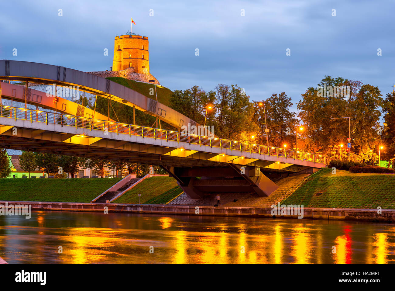 Vilnius landscape view Stock Photo - Alamy