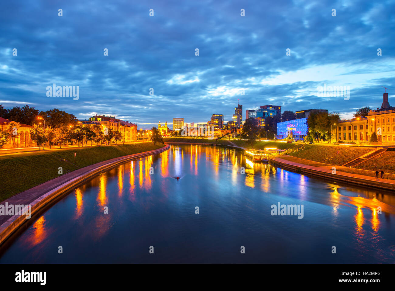 Vilnius landscape view Stock Photo - Alamy