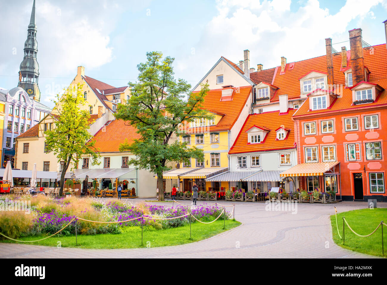 Old town in Riga Stock Photo - Alamy