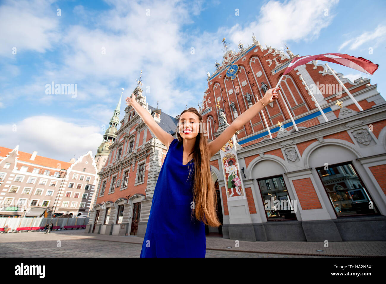Latvian girl riga hi-res stock photography and images - Alamy