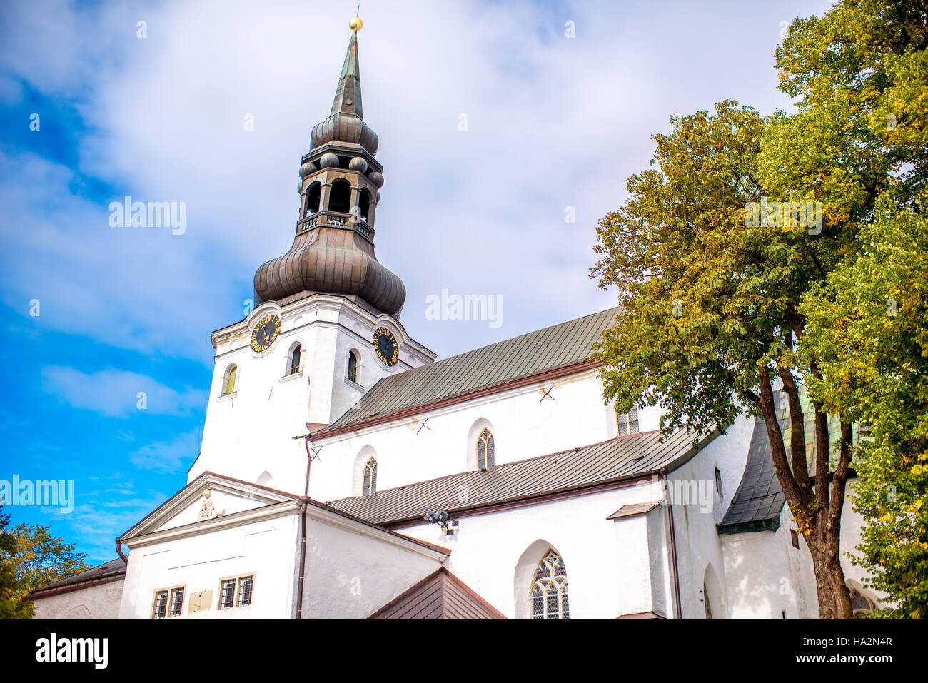 Church in Tallinn Stock Photo - Alamy