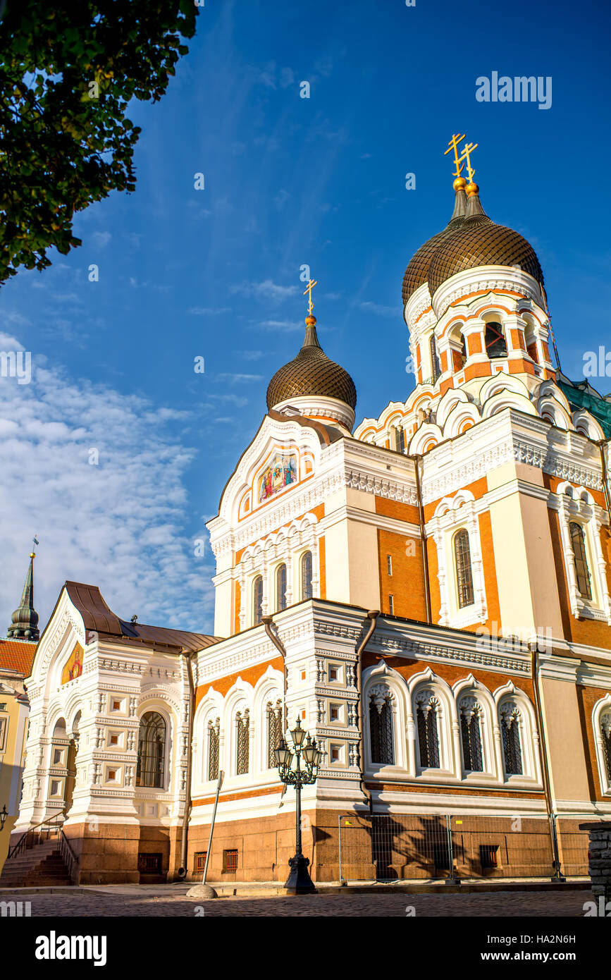 Church in Tallinn Stock Photo - Alamy