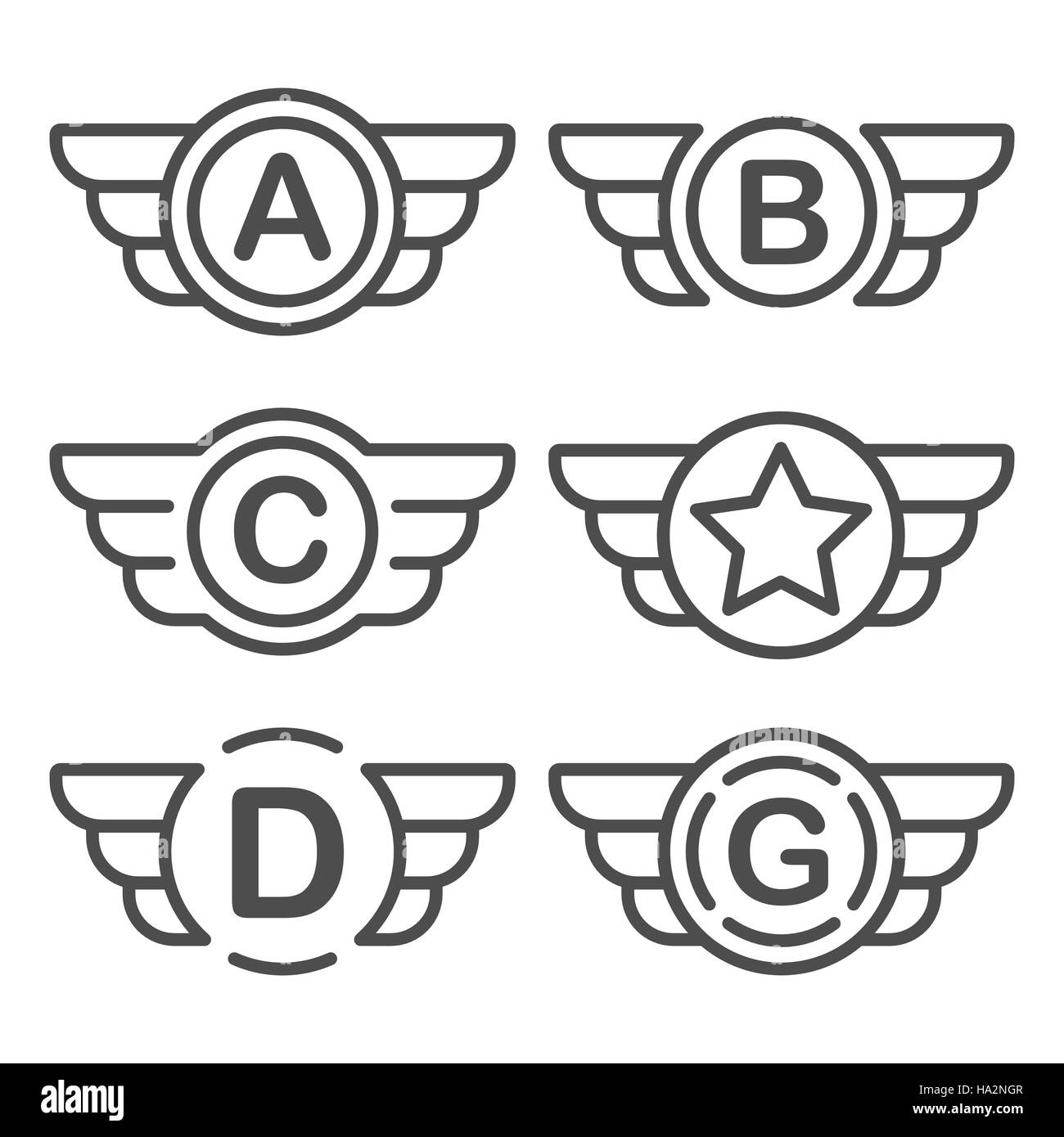 Plane shape vector vectors Cut Out Stock Images & Pictures - Alamy
