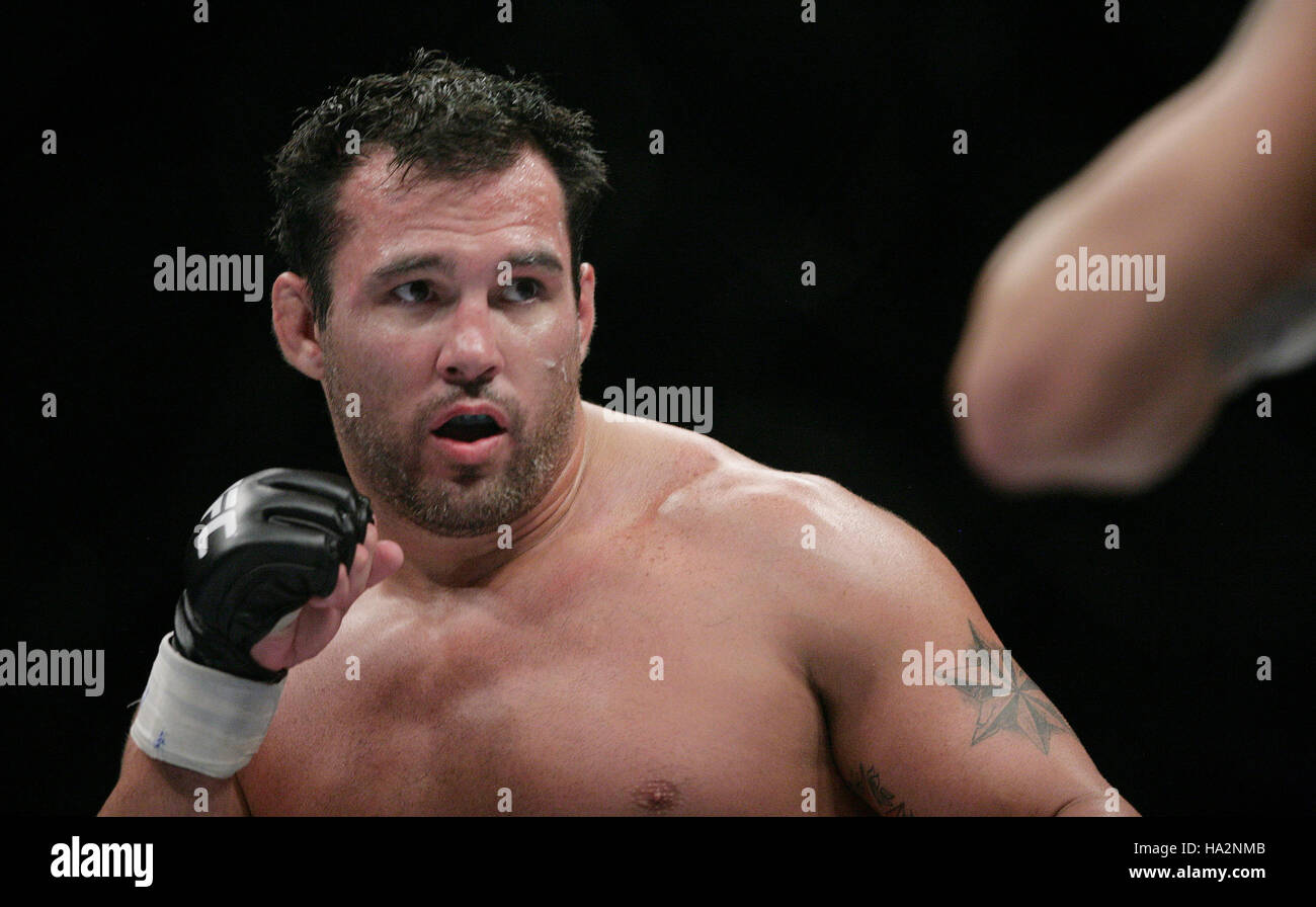 David Heath at UFC 74 during a mixed martial arts match at the Mandalay ...