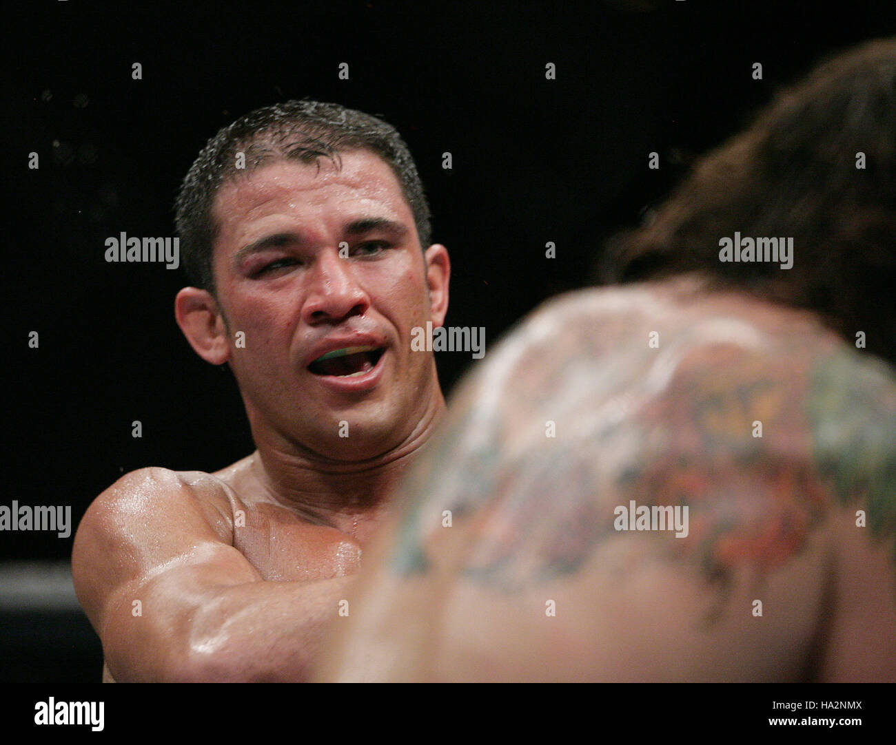 Marcus Aurelio at UFC 74 during a mixed martial arts match at the ...