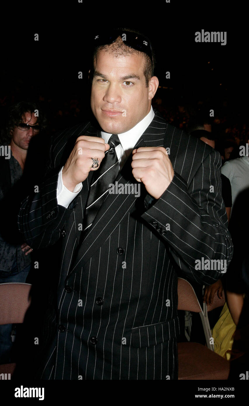 Tito Ortiz at UFC 74 during a mixed martial arts match at the Mandalay ...
