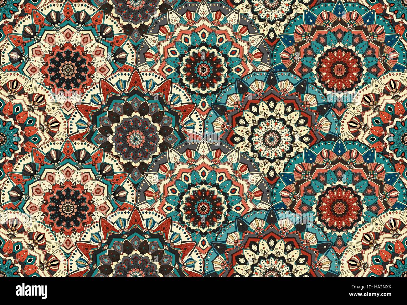 Scale Pattern Flower Mandala Stock Vector Image & Art - Alamy