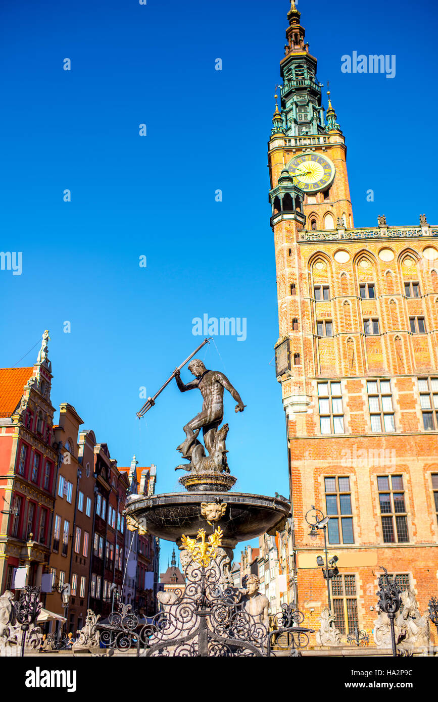 Gdansk town hall Stock Photo - Alamy