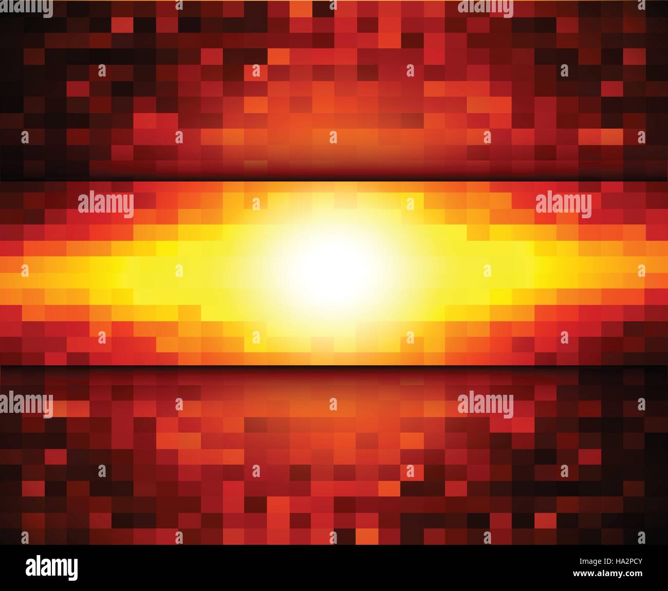 Abstract warm background, sunny mosaic 3D vector design Stock Vector ...